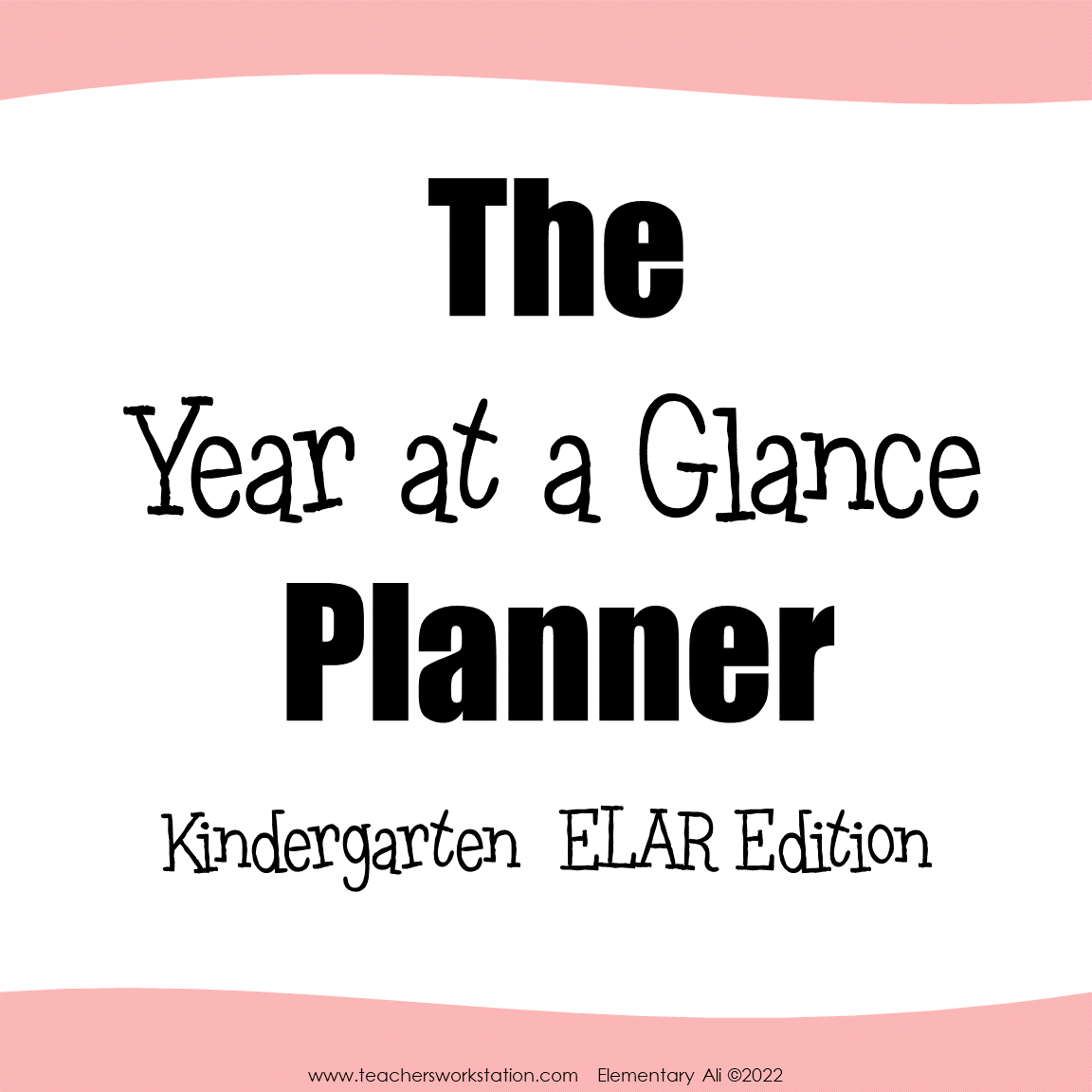 Kindergarten ELAR Curriculum Guide – Learn Through Play Prek – Play ...